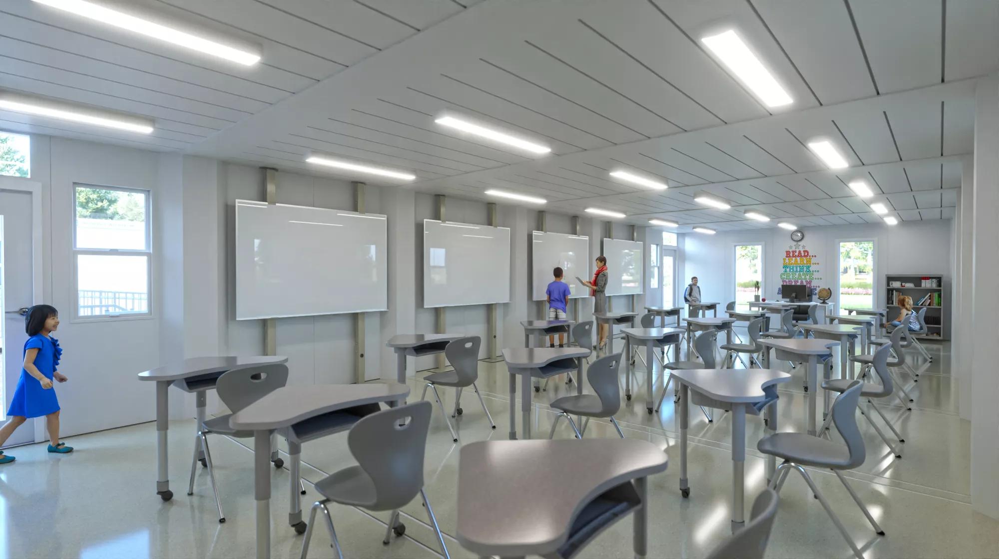 Portable Classrooms, Clearspan Structures and Complexes