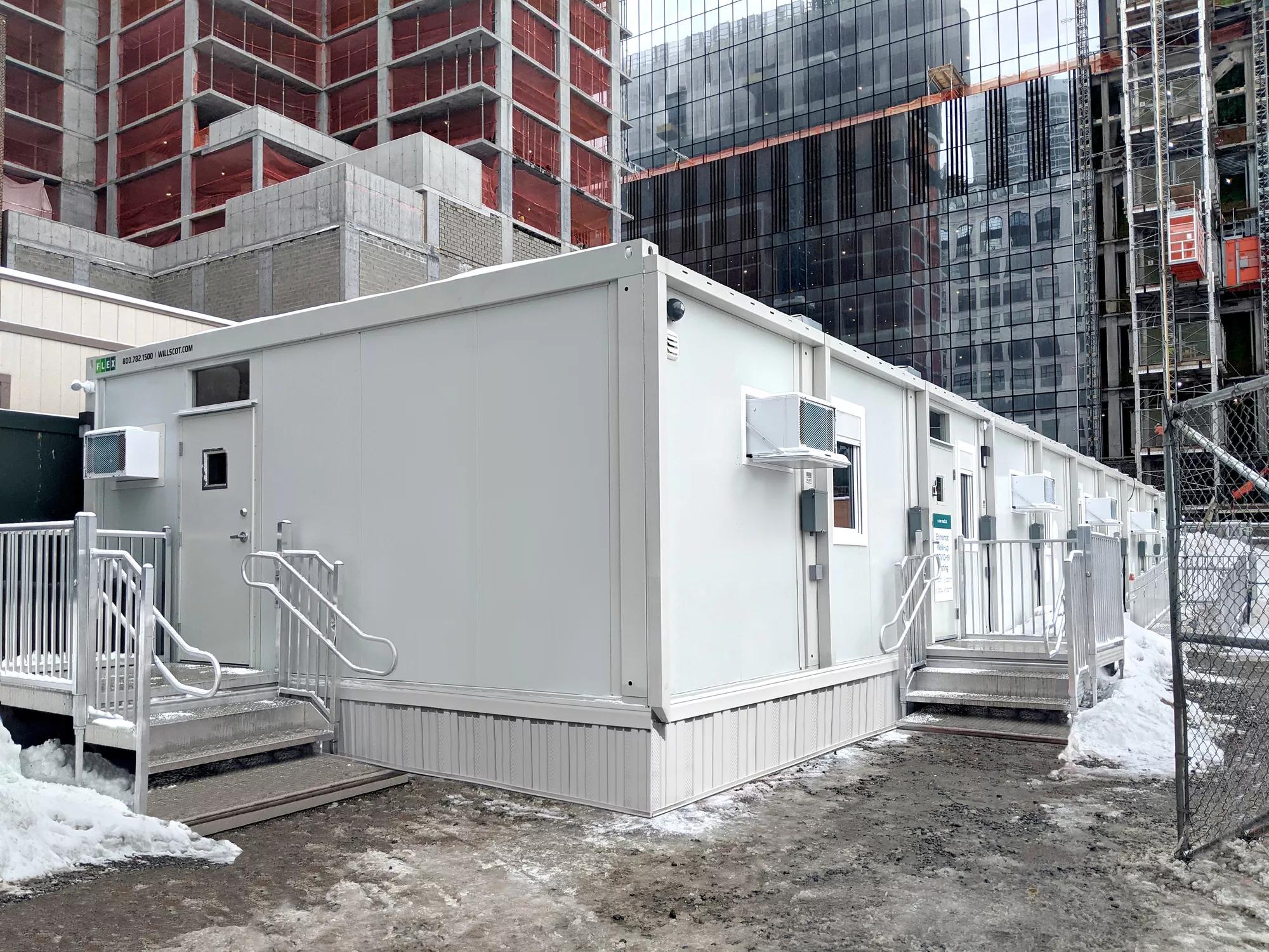 Bi-Coastal COVID-19 Testing and Vaccination Sites | WillScot Case Study