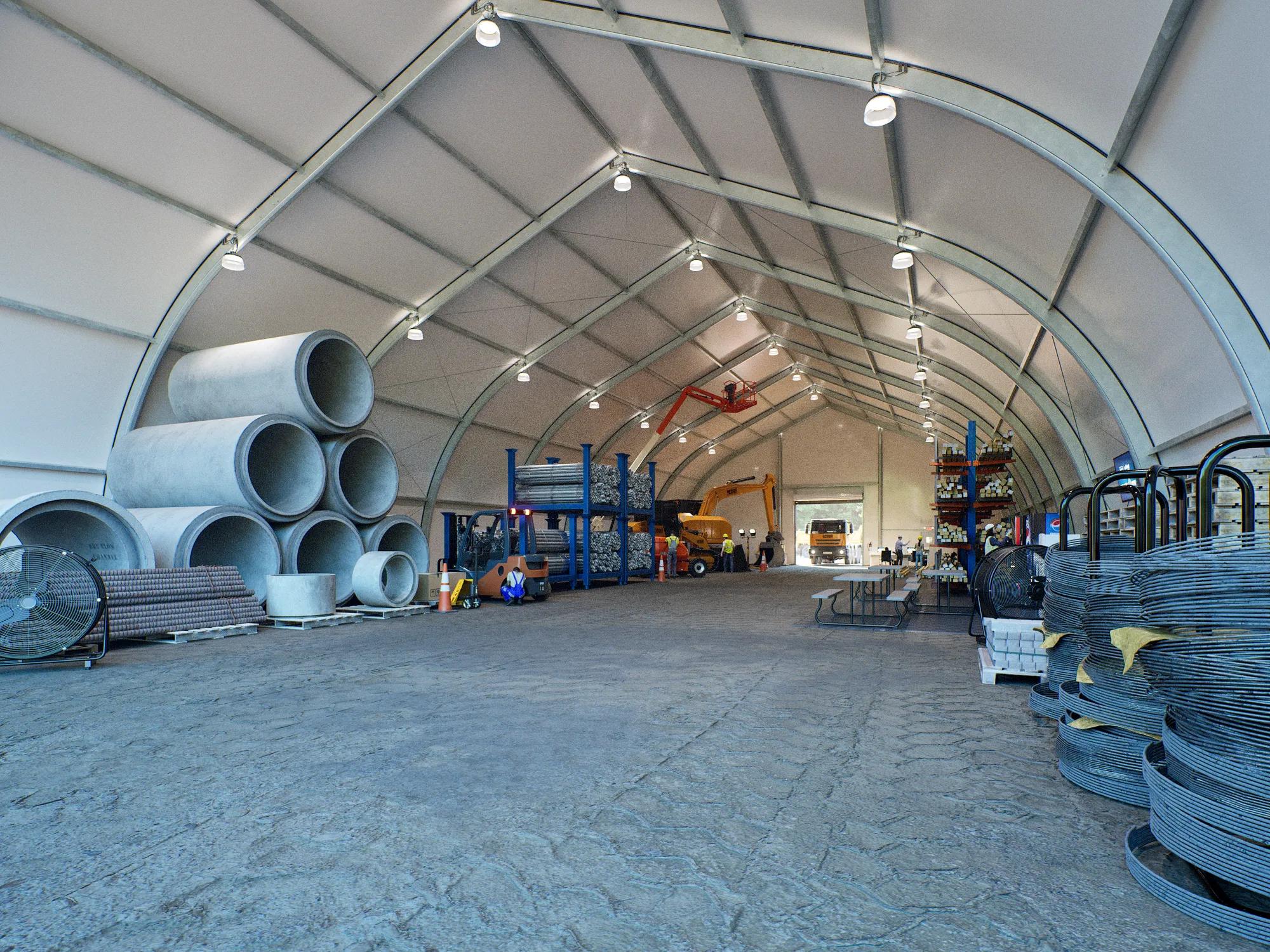 Temporary Warehouse & Construction Structures for Rent | WillScot