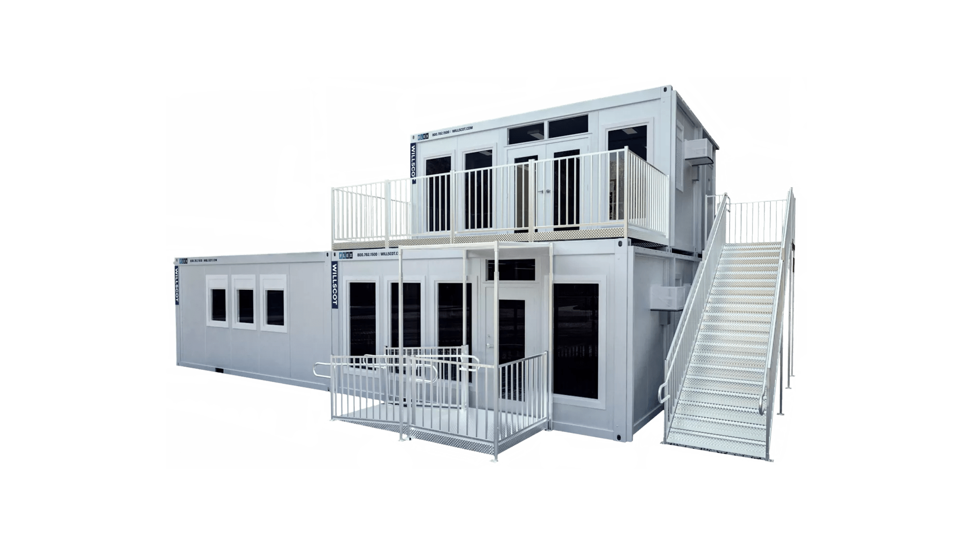 Mezzanines & Decking for Mobile Offices, Cubicles, or Workstations