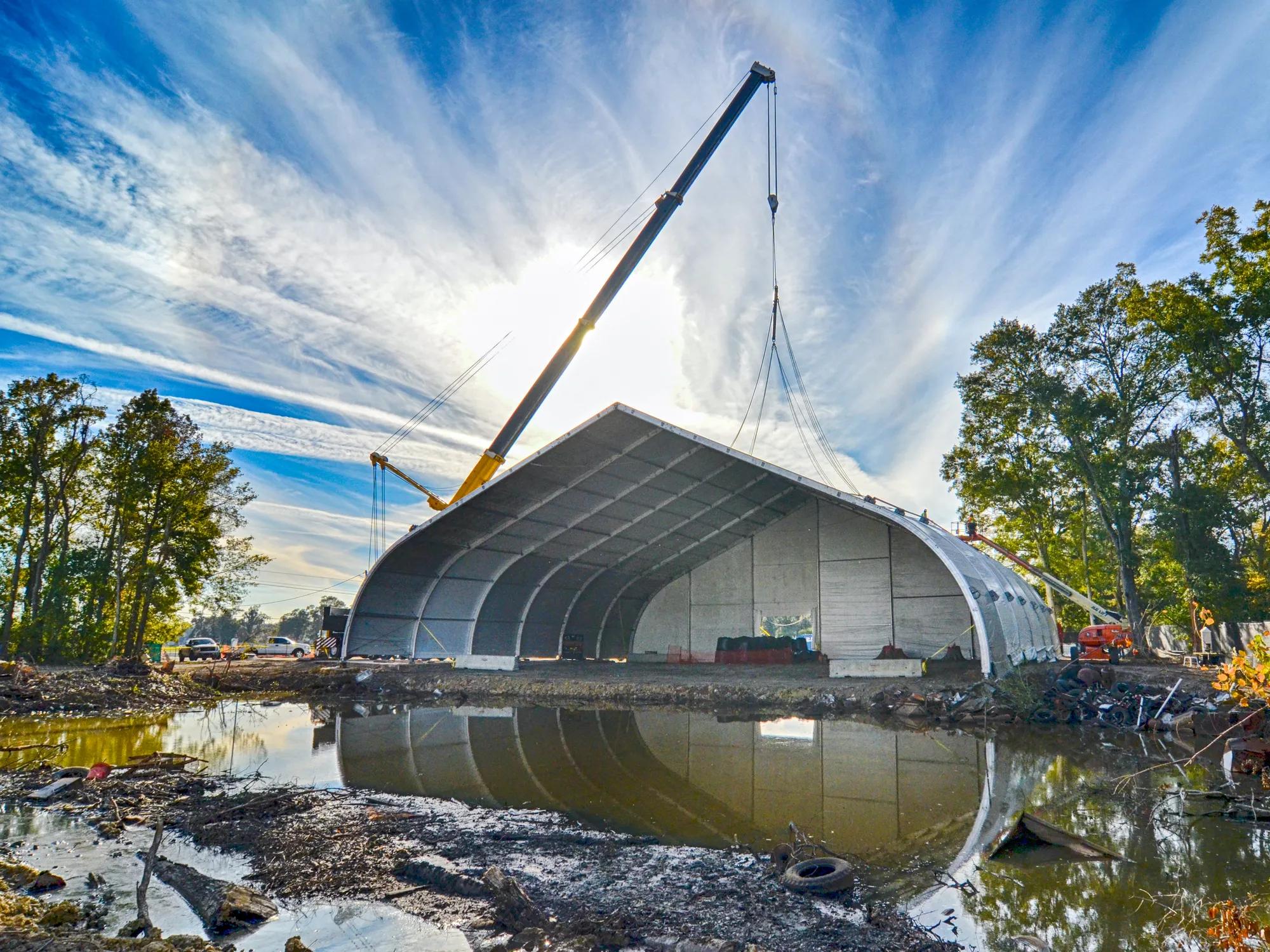 Temporary Fabric Structures For Environmental Remediation Willscot